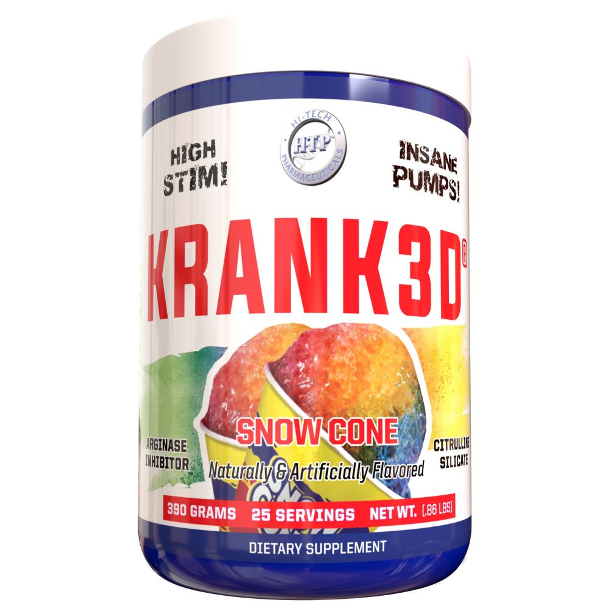 Krank3D Pre Workout | Hi Tech Pharmaceuticals – Supps Central