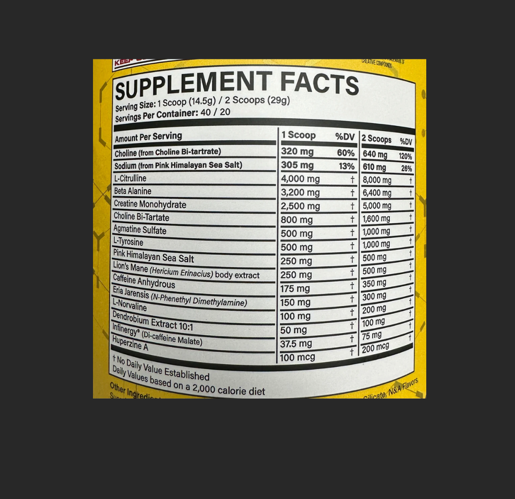 KONG Pre Workout | Androgen Factory – Supps Central