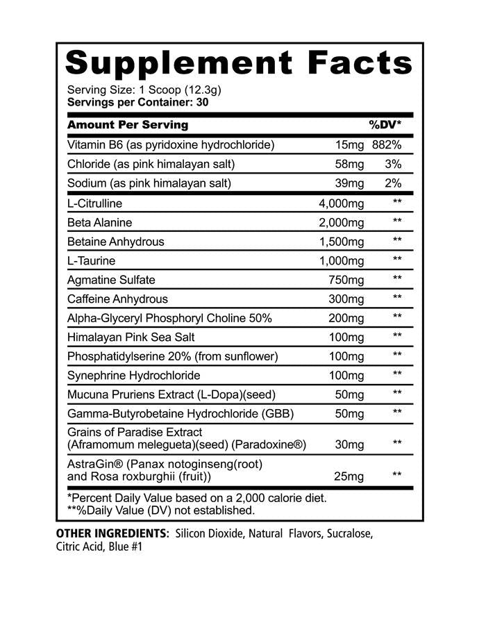Fierce Pre Workout – Supps Central