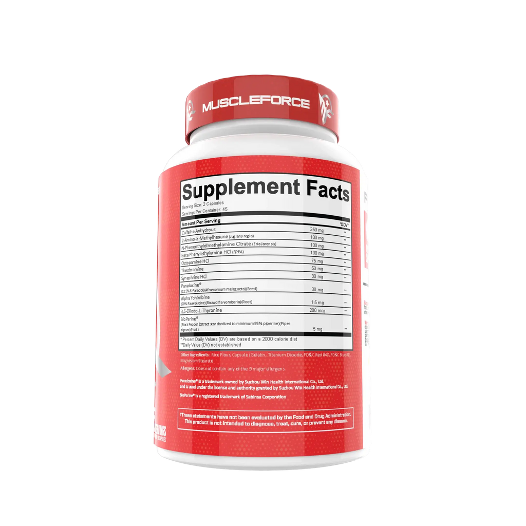 Vanquish Hardcore Fat Burner – Supps Central